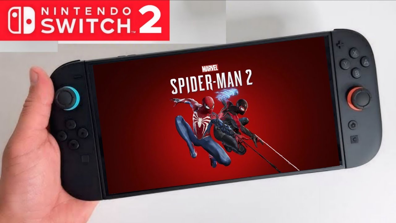 Marvel Spiderman 2 Nintendo Switch 2 Gameplay - YouTube