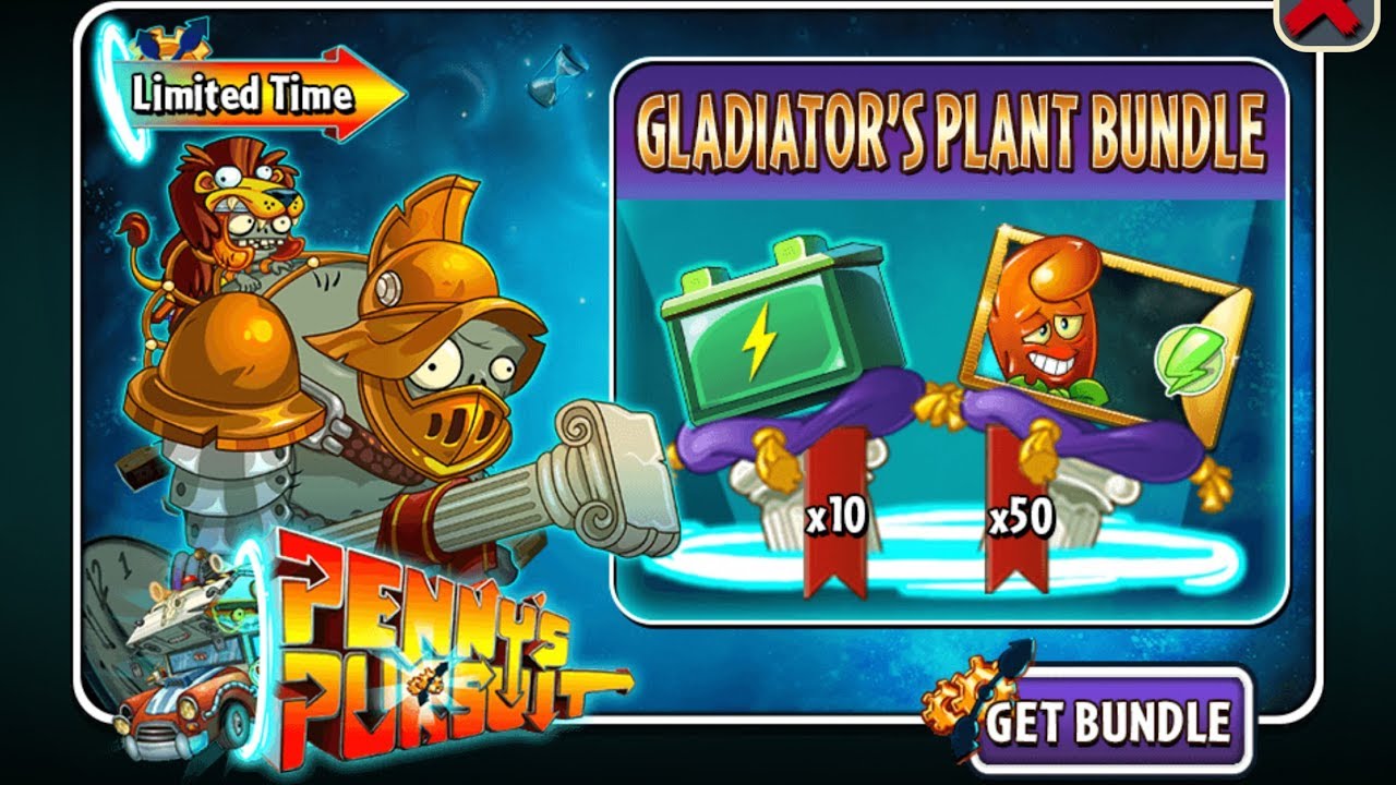 Plants vs. Zombies 2: Penny's Pursuit / NEW Roman Zombies / Rome on the ...