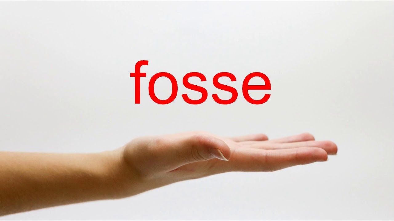 How to Pronounce fosse - American English - YouTube