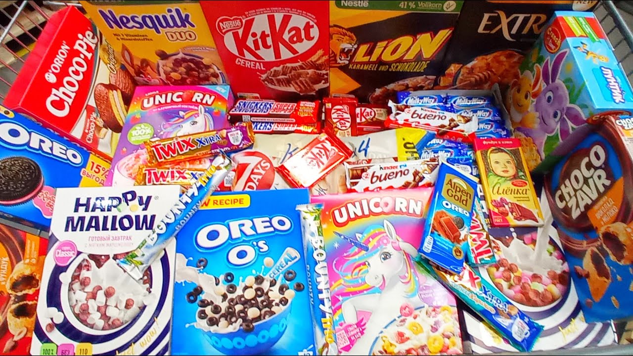 🥰😋😍Buying Lot's of American Candy and Sweet #51 Bounty, Magnat, Oreo, M ...