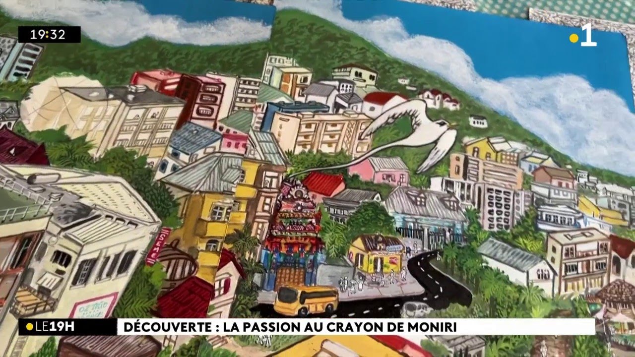 Découverte : La passion au crayon de Moniri - YouTube