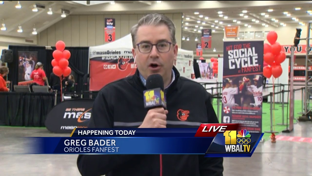 Orioles Fanfest brings baseball to January - YouTube