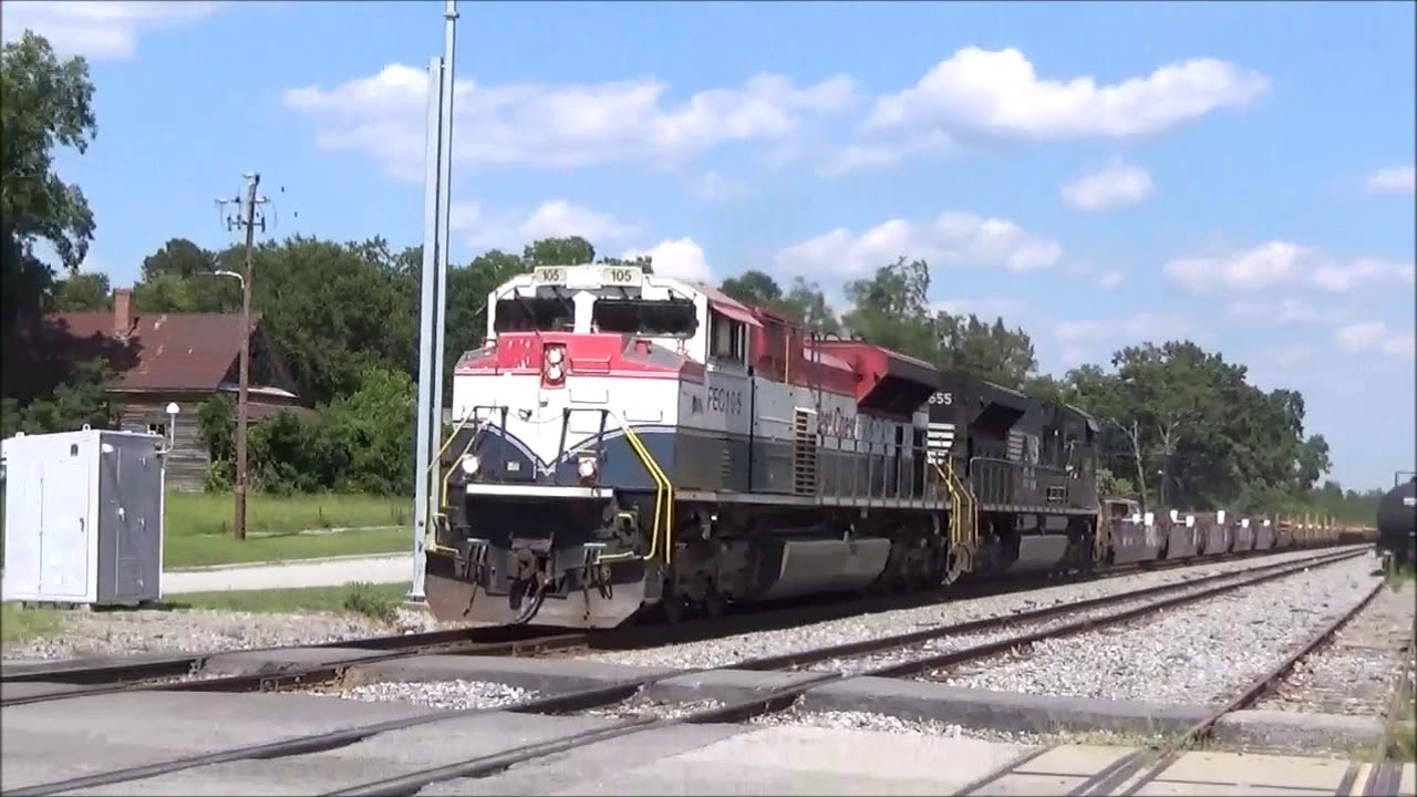 NS 207 w/ FEC SD70M-2 Leading 7/10/18 - YouTube