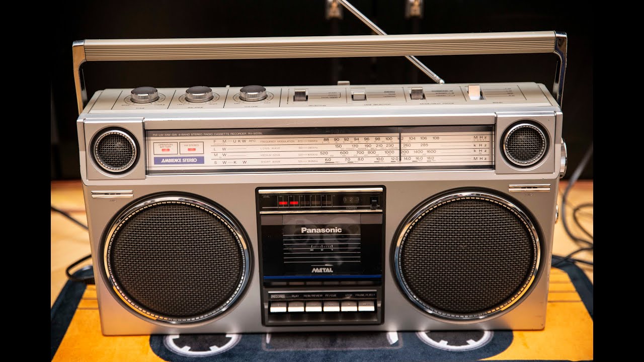 Panasonic RX-5025LS Made In Japan - YouTube