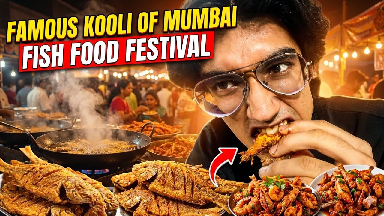Mumbai’s FAMOUS Koli Fish Festival 😱 | INSANE Street Food - YouTube