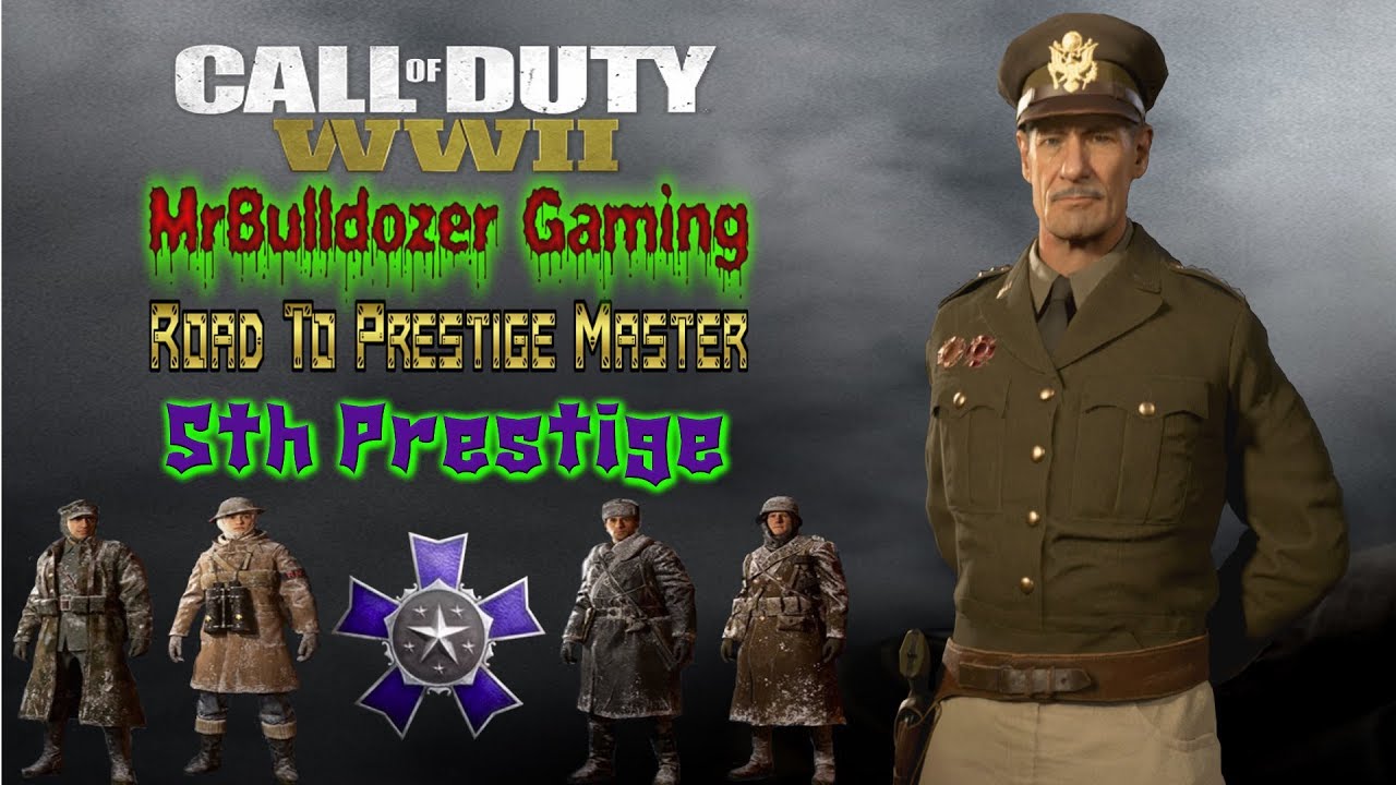 👿👿 Call of Duty WW2 Road To Master Prestige 5th Prestige & Possible ...