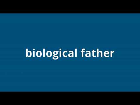 what is the meaning of biological father - YouTube