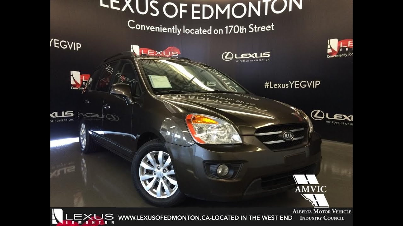 Used 2010 Brown Kia Rondo V6 EX w/3rd Row Walkaronud Review | Penhold ...