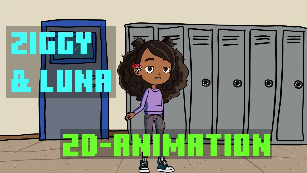 Ziggy and Luna 2D-animation - YouTube