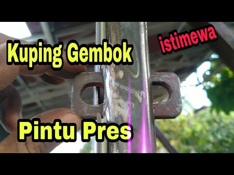 Cara Buat KupiNgaN GemBOK pintu pRess... - YouTube