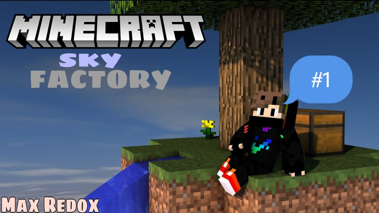 Sky Factory #1 - starting sky factory Adventure | Minecraft pojav ...
