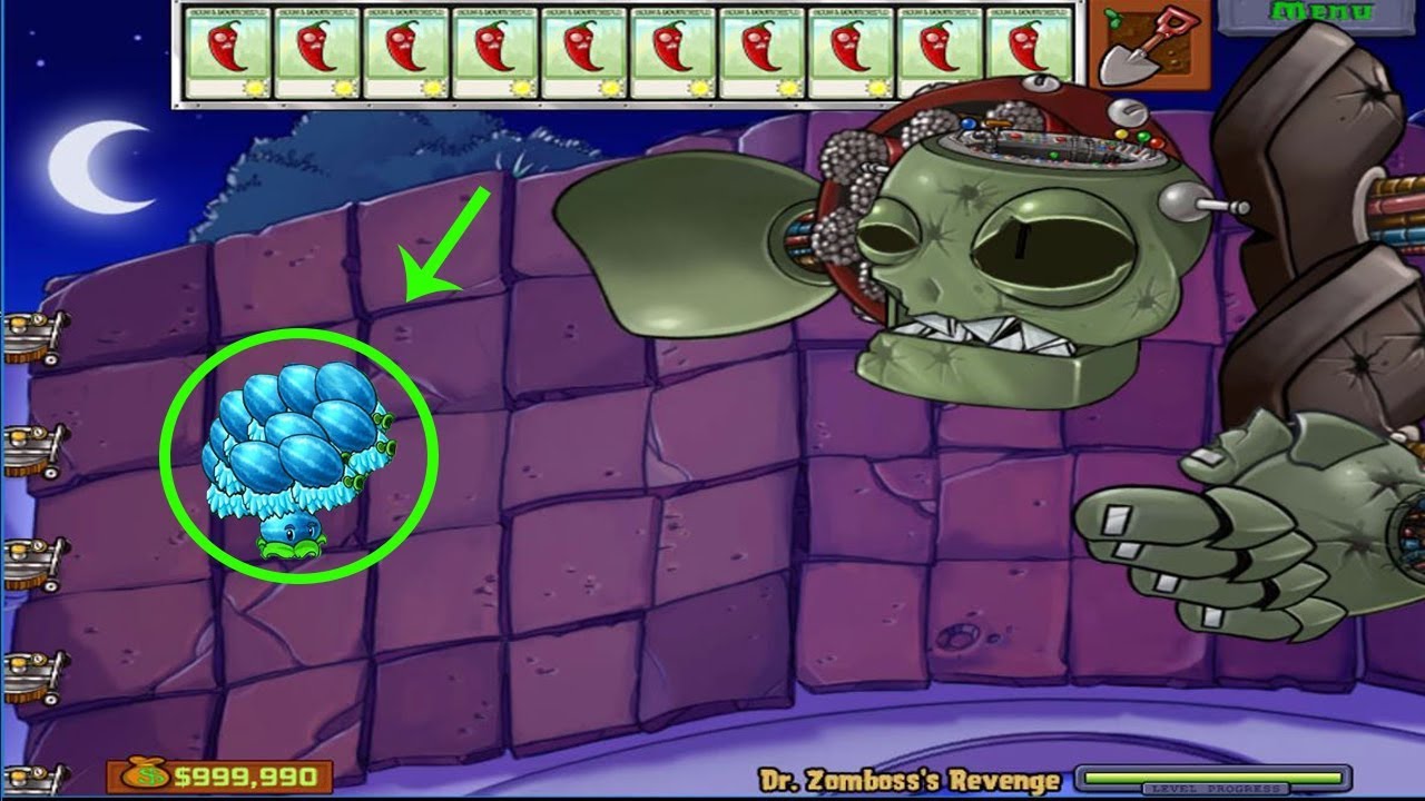 1 Dr. Zomboss vs Team Winter Melon Pult Epic Hack PvZ - YouTube