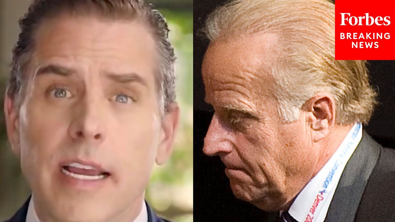 WATCH: James Comer Signs Subpoenas For James Biden, Hunter Biden, And ...