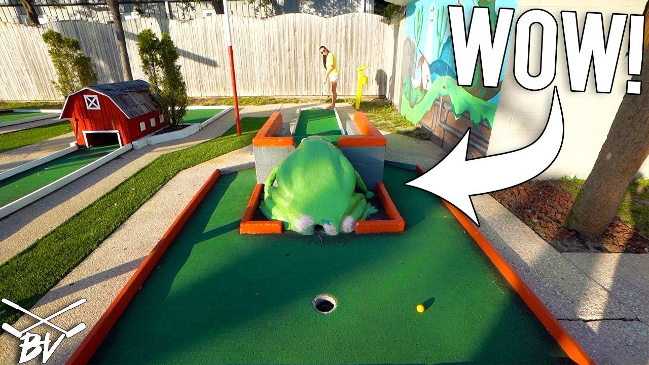 I CAN’T BELIEVE DOING THIS CAN GIVE YOU A MINI GOLF HOLE IN ONE! - YouTube