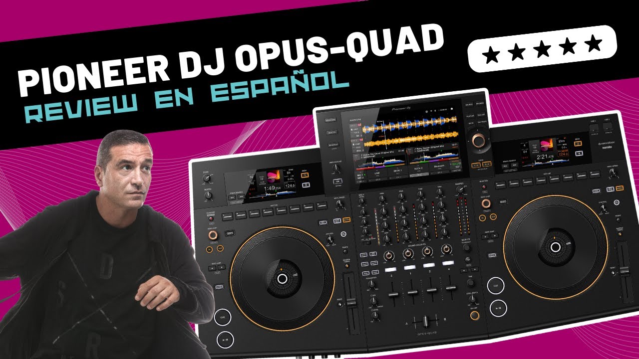 Pioneer DJ OPUS-QUAD 🇪🇸 Unboxing & Review - YouTube