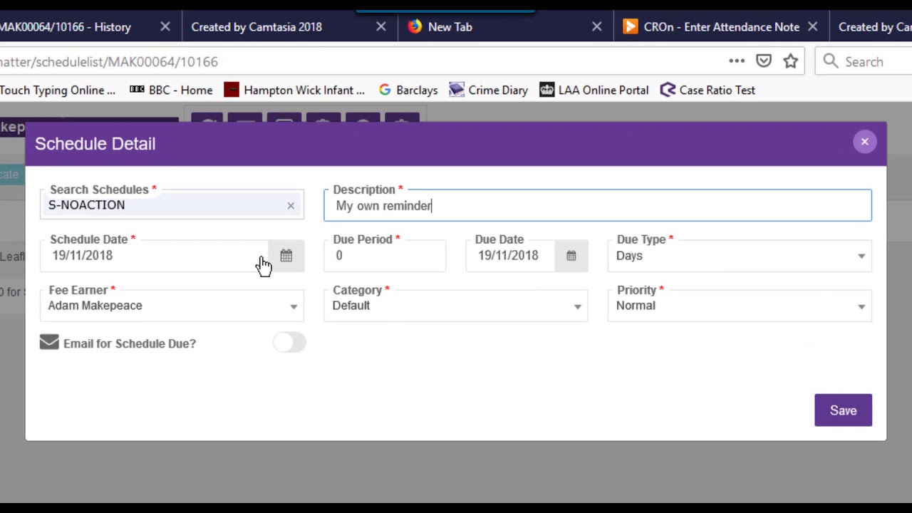 Essentials - Create, Edit & Delete Schedule items - YouTube