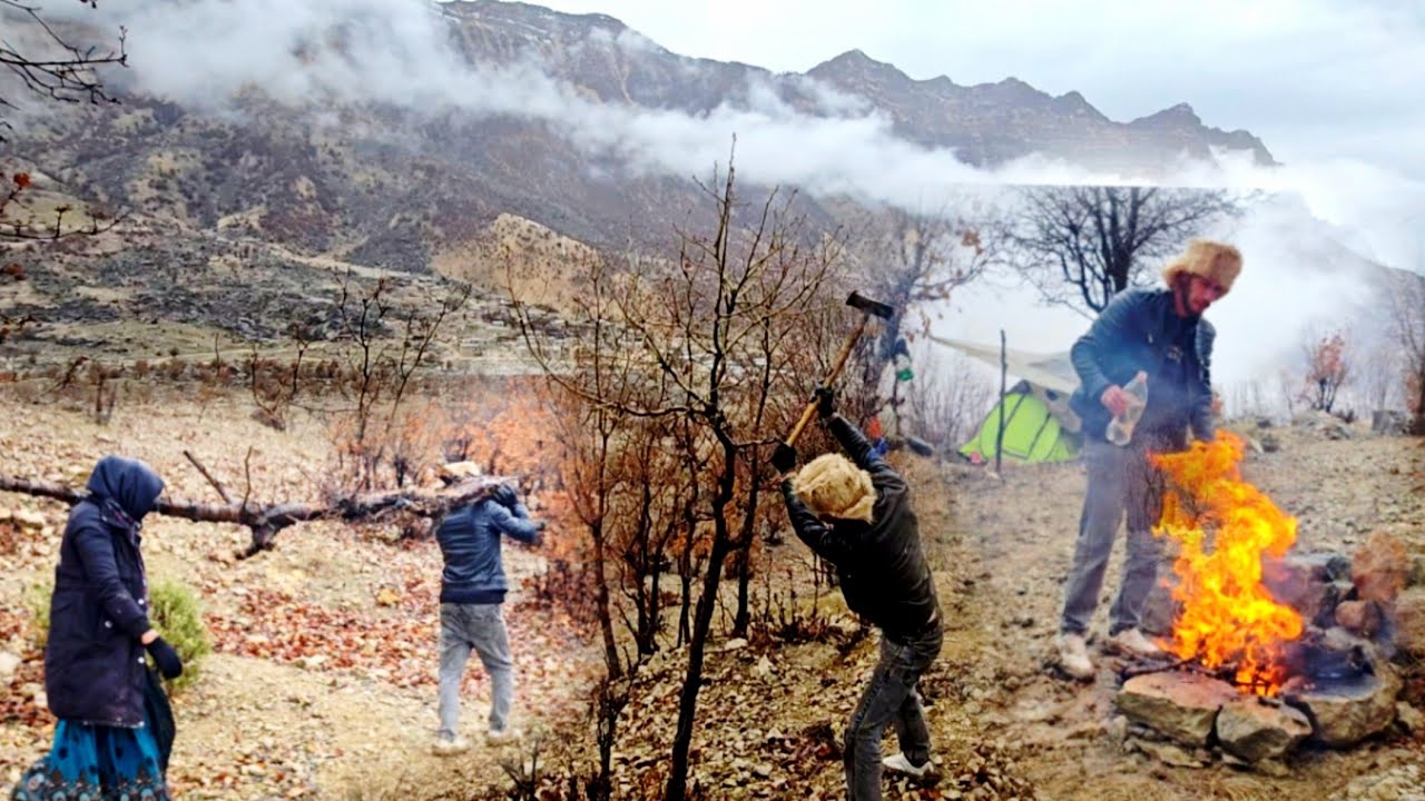 Nomadic Life: Life in nature under heavy rain, and hard challenges of ...