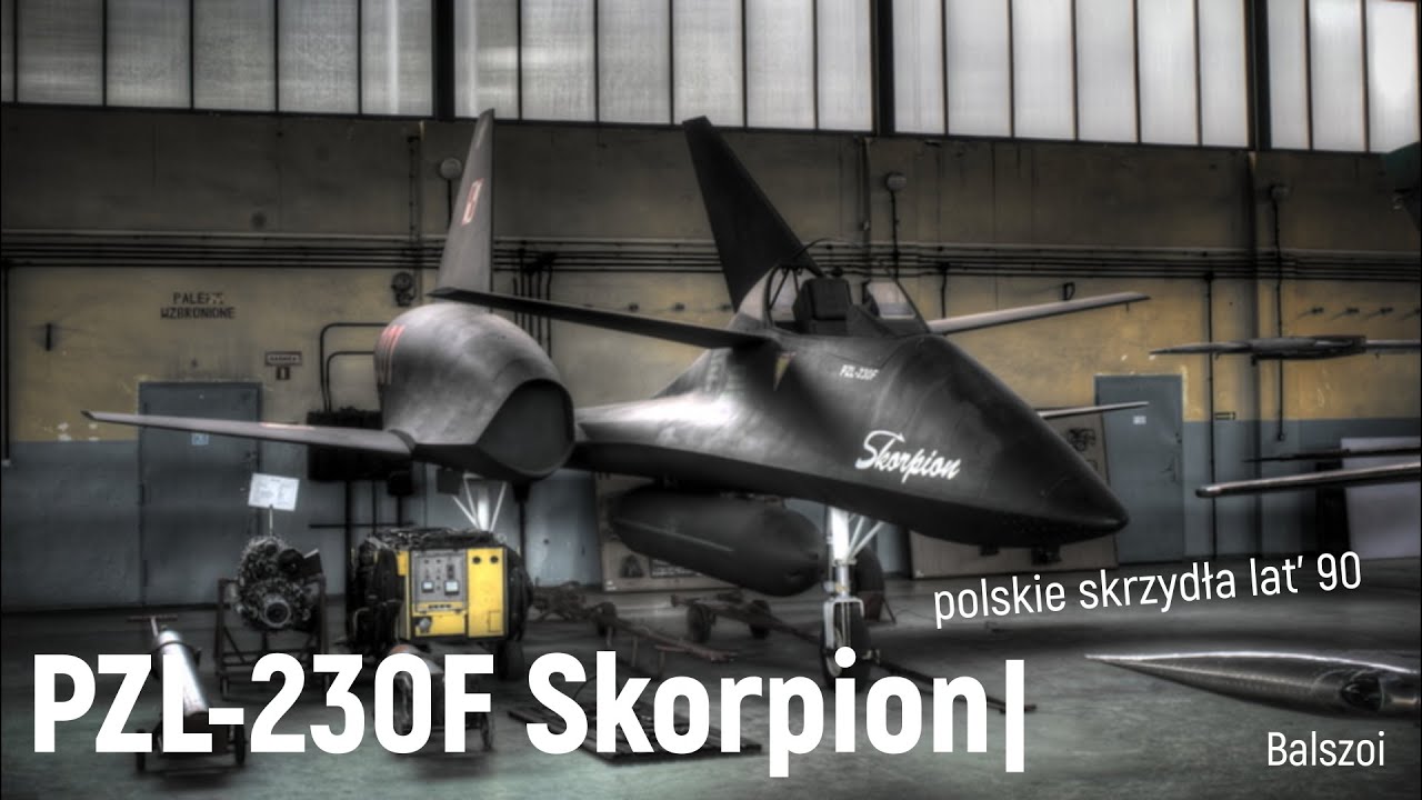 PZL-230F Skorpion | polskie skrzydła lat '90 - YouTube