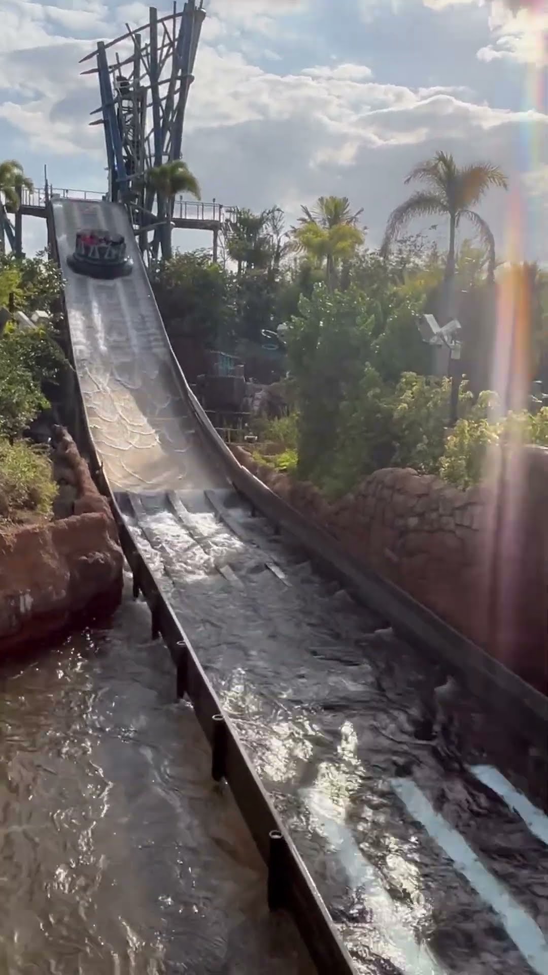 Sea world water ride - YouTube