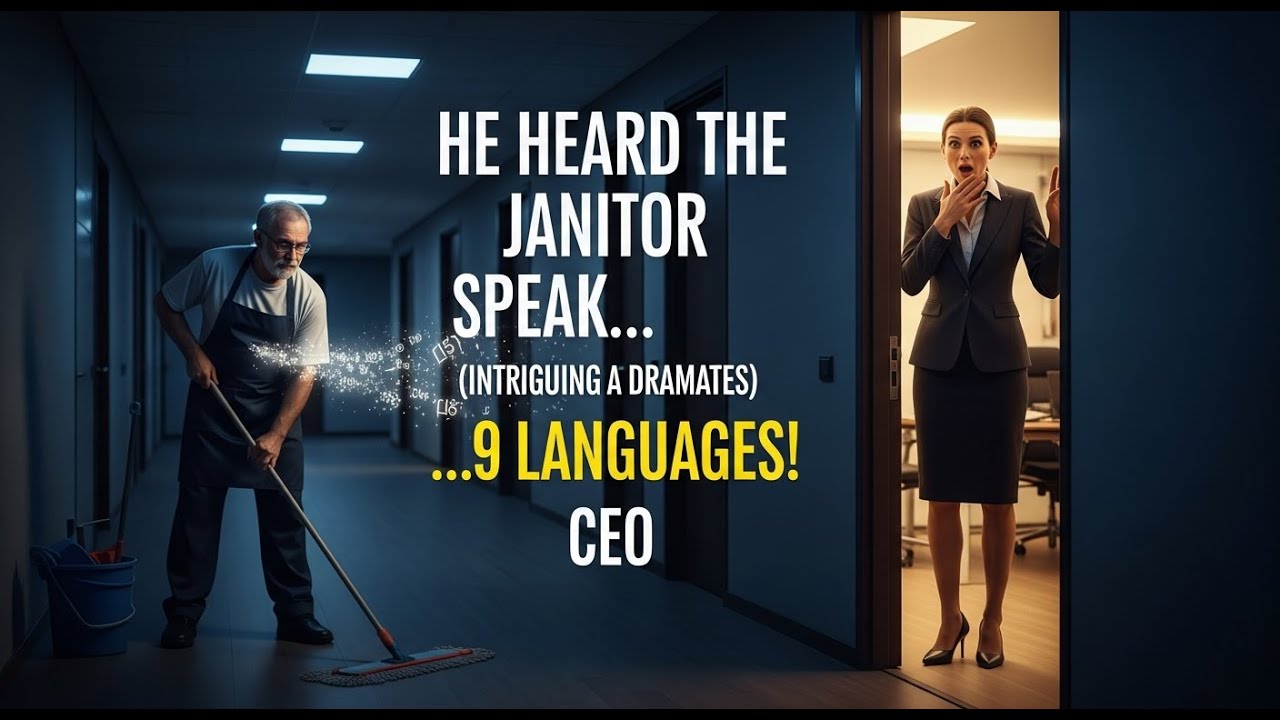 CEO Hears Janitor Speak 9 Languages—His Next Move Stunned The ENTIRE ...