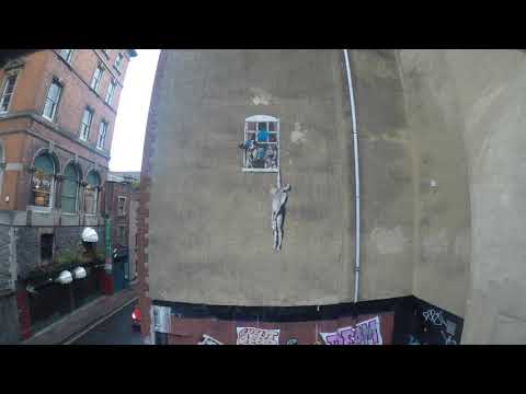 Banksy 'Well Hung Lover' 2006