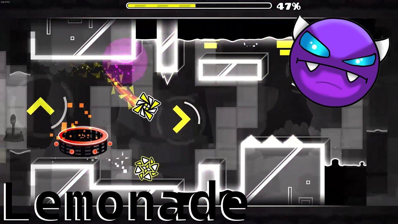 [Easy Demon] Lemonade by Lemons | Geometry Dash - YouTube