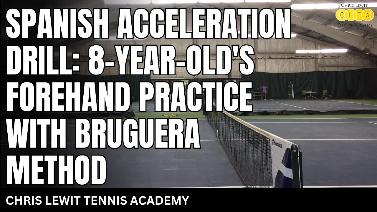 Spanish Acceleration Drill: 8-Year-Old's Forehand Practice with ...