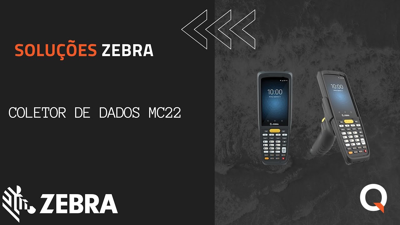 Soluções Zebra - Conheça o novo Coletor de dados MC22 - YouTube