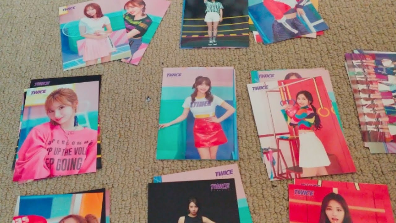 TWICE "One More Time" Random Trading Card Unboxing x64 - YouTube