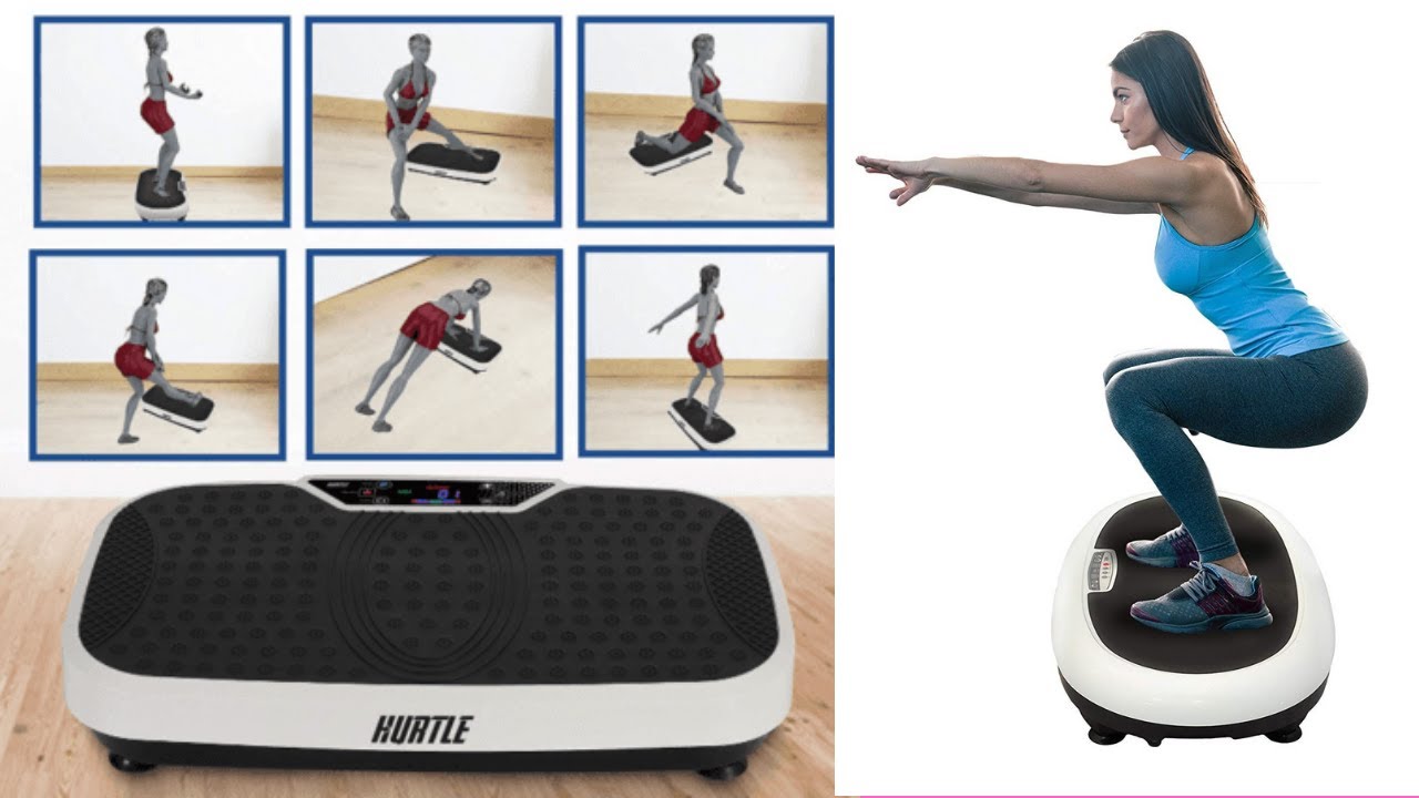 Hurtle Fitness Vibration Platform Workout Machine | Exercise Equipment ...