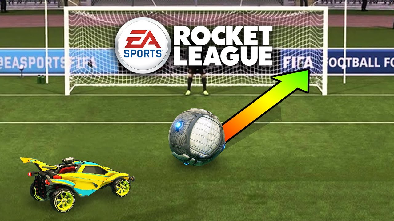 The Best FIFA Experience in Rocket League *player switching* - YouTube