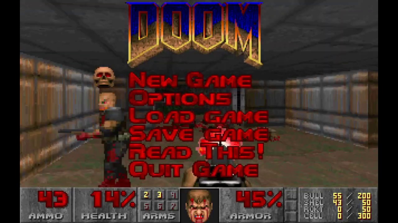 Playing Doom (Full Stream; Part 1) - YouTube