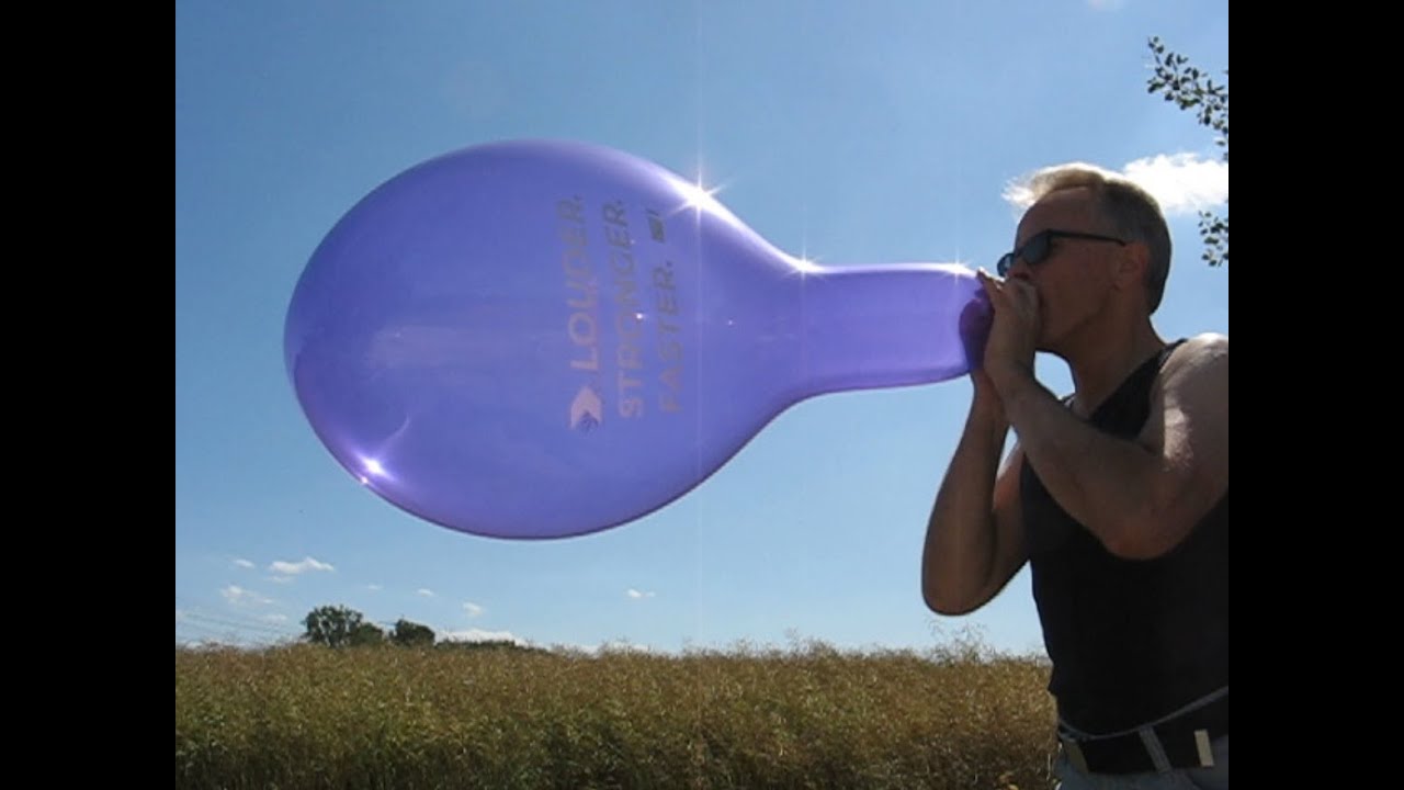 balloon blow to pop – Belbal 14“ - YouTube