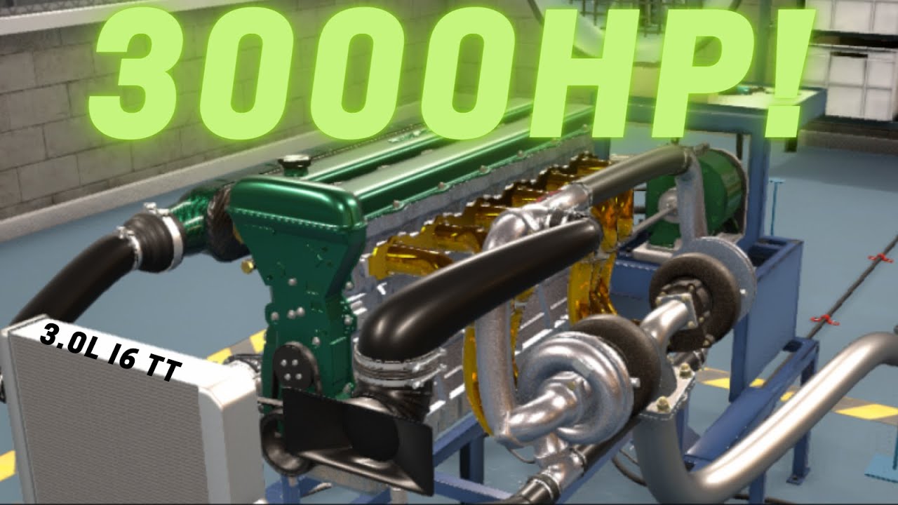 2JZ STYLE ENGINE BUILD! - Automation the car company tycoon - YouTube