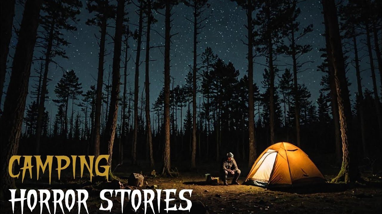 5 True Creepy Camping Horror Stories | With Rain Sound - YouTube