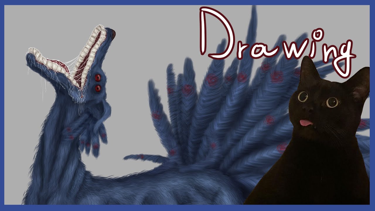 DRAW : Finishing the HellHound - YouTube