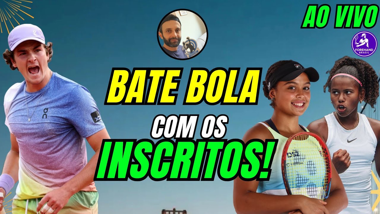 Ao Vivo: Naná e Victoria Barros VOANDO no Profissional +João Fonseca ...