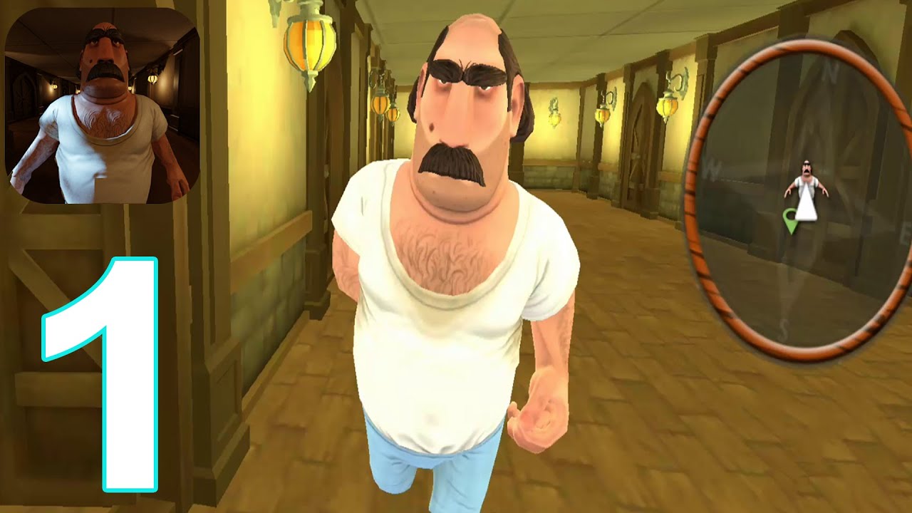 Virtual Scary Neighbor Game - Gameplay Walkthrough Part 1 (IOS/Android ...