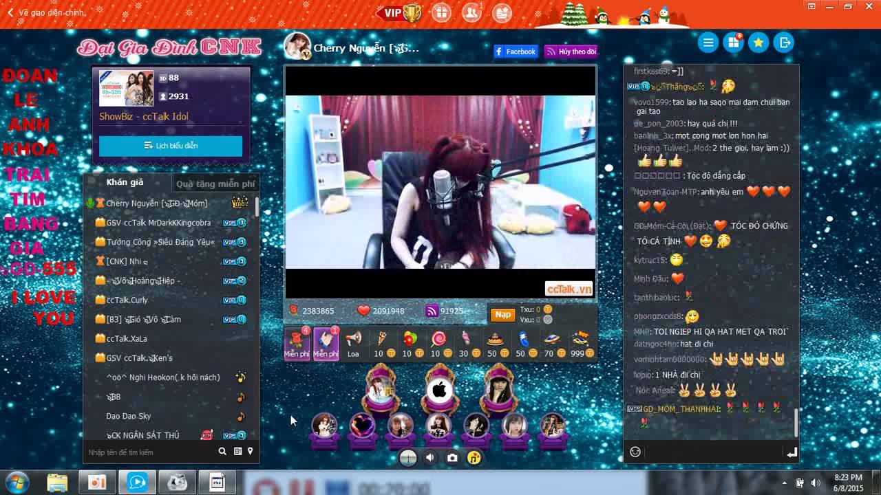 cherry nguyen ngay 8/6/2015 (20:00-21:00) - YouTube