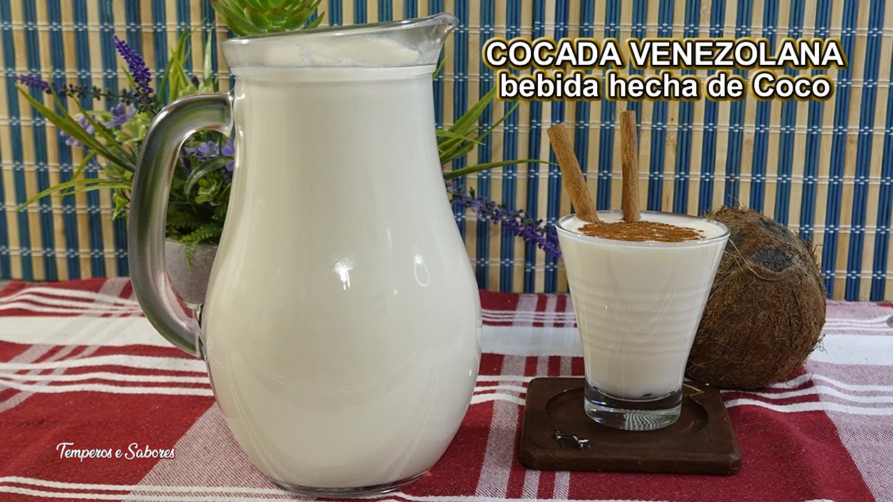 COCADA VENEZOLANA Bebida de COCO con solo 3 Ingredientes Refrescante ...