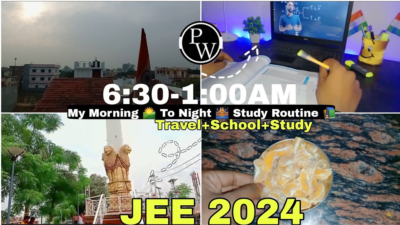 My Morning 🌄 To Night 🌉 Study Routine 📚 Class 12 JEE Aspirants Daily ...