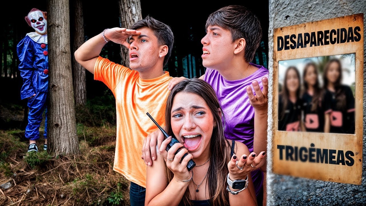 Taspio,As trigêmeas Foram Sequestr4das pelo Palhaço e eu Posso Provar ...