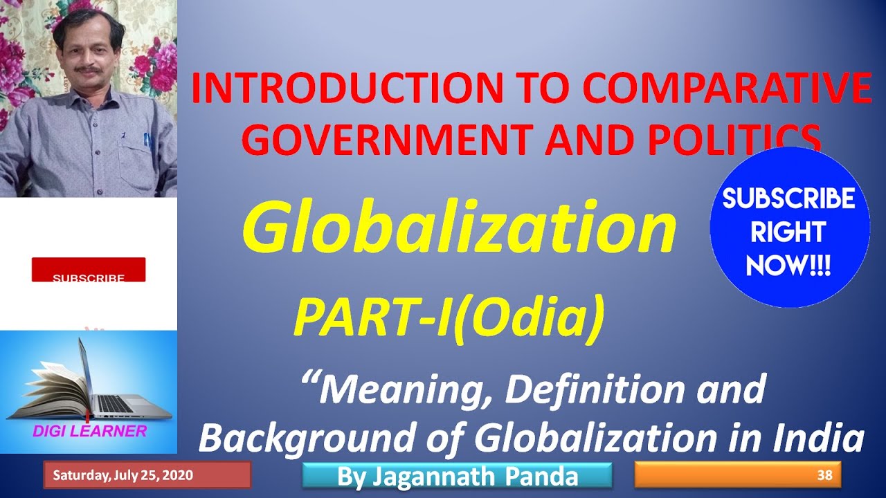 An Introduction to Comparative Govt. & Politics Globalisation-I ...