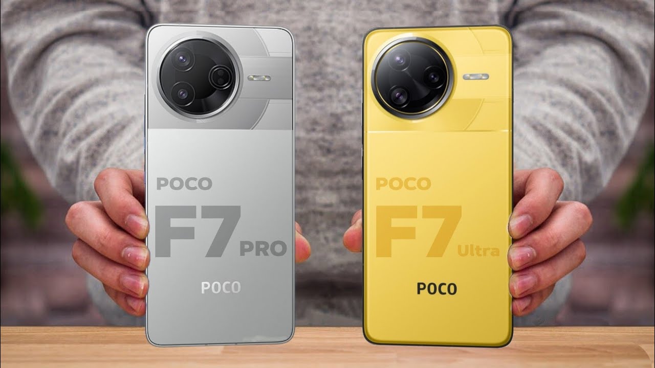 Poco F7 Pro Vs Poco F7 Ultra - YouTube
