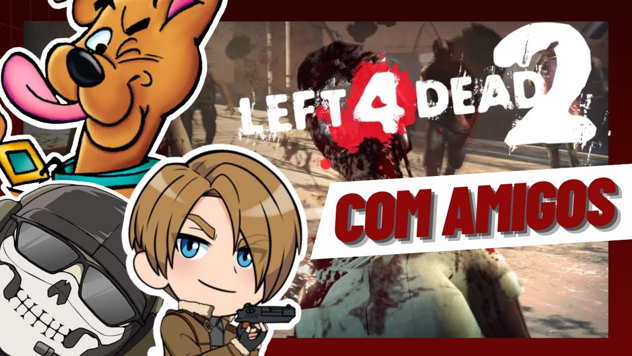 Left 4 Dead 2 : As Aventuras de Scooby Doo, Ghost and Leon! - YouTube
