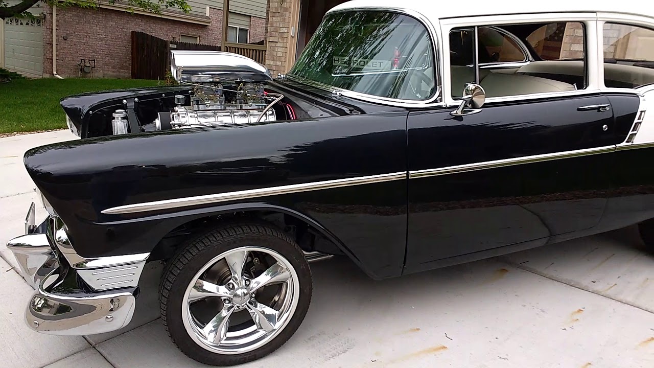1956 Chevrolet 210 blown hi-boy - YouTube