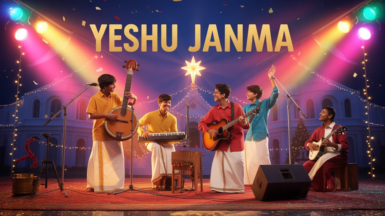 South Indian Christmas Song Hindi | Yeshu Janma | Festival Dance - YouTube