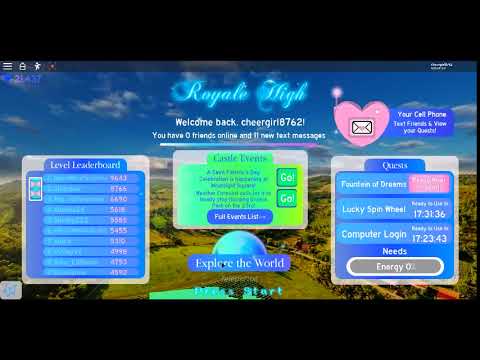 Tour in Roblox royale high. - YouTube