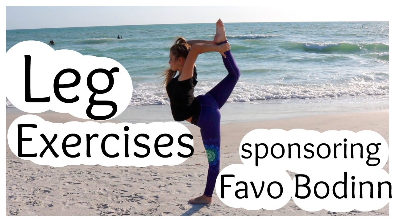 Exercises for long lean legs + FavoBodinn Sponsorship - YouTube