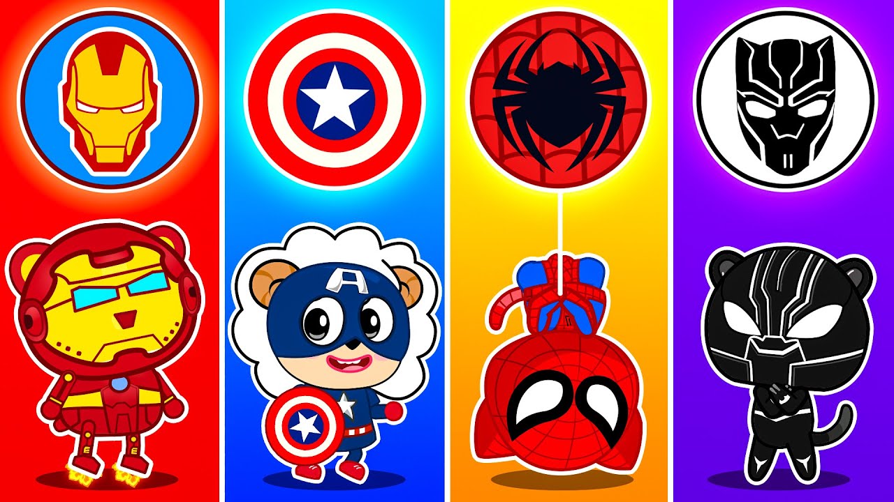 Catty And Friends Pretend Play Superhero - Funny Stories for Kids | Cat ...